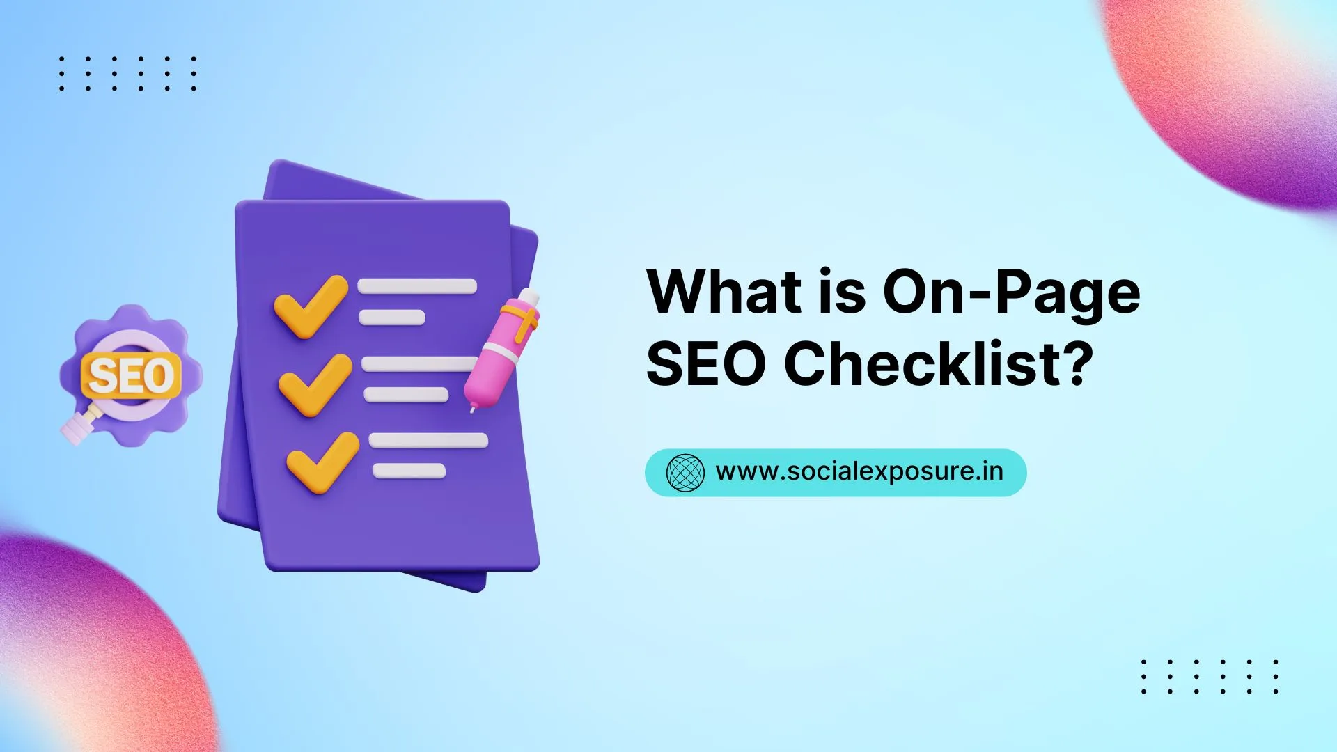 On-Page SEO Checklist: Everything You Need for 2025
